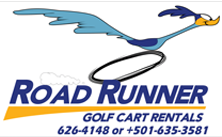 Road Runner Golf Cart - QR